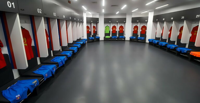Take a Peek Inside Football Stadium Dressing Rooms - Football-Stadiums ...