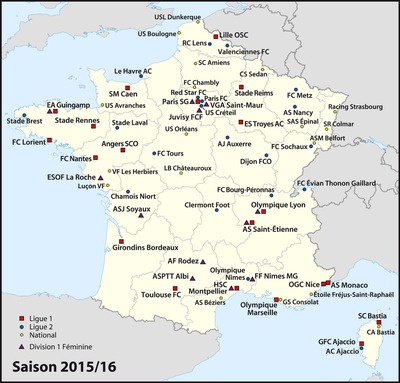 Ligue 1 Stadiums - Ground & Team Guides & Statistics - Football ...